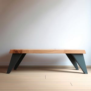 Modern Bench, Bench, Wood Bench - Etsy