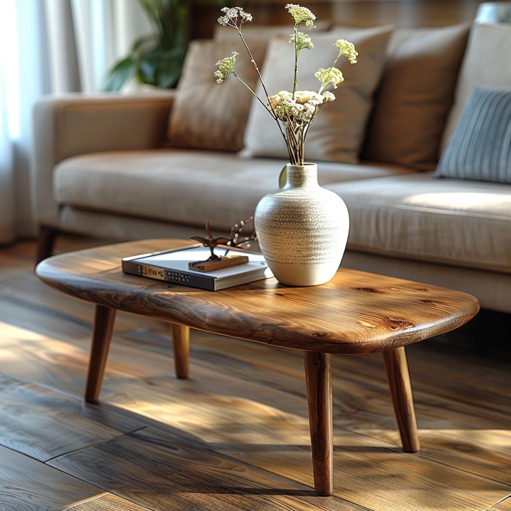 Modern Coffee Table, Coffee Table, Wood Caffee Table - Etsy