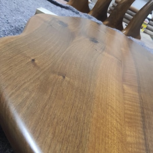 Handmade Natural Wood Coffee Table: Modern Living Room Furniture - Etsy