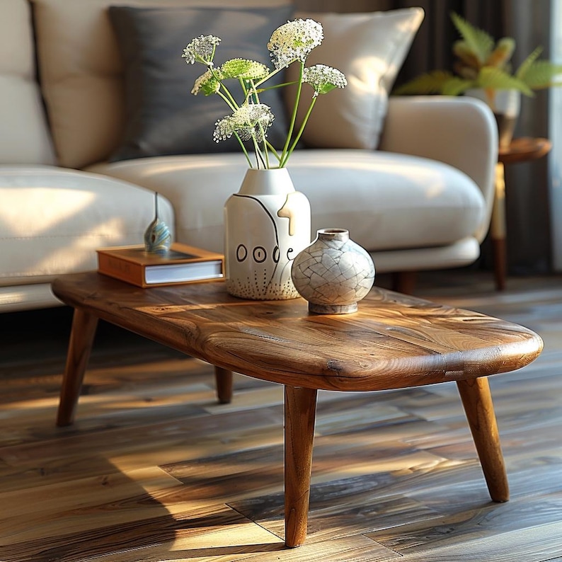 Modern Coffee Table, Coffee Table, Wood Caffee Table - Etsy