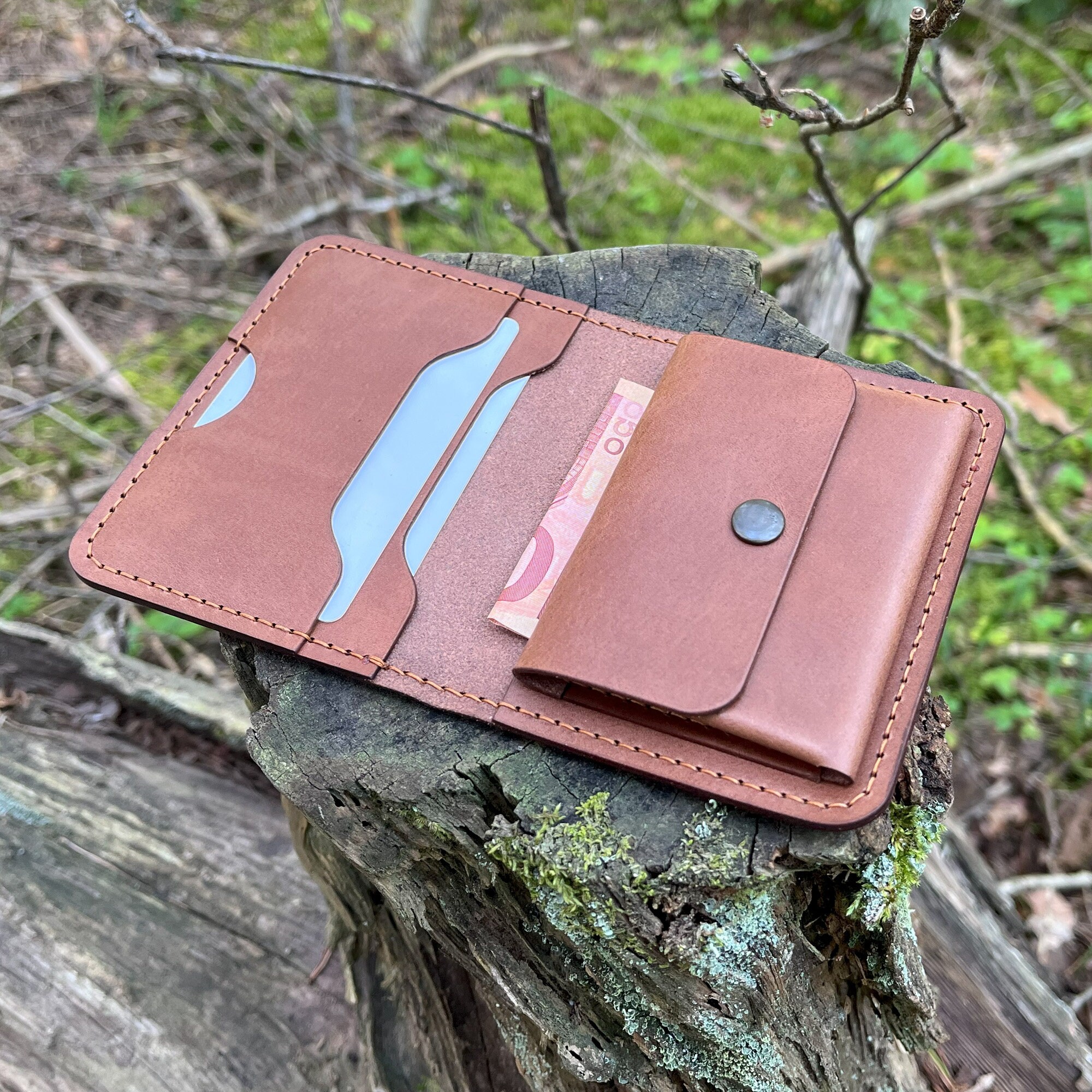 Leather Wallet Digital PDF Pattern, Laser Cut File Svg, PDF Template ...