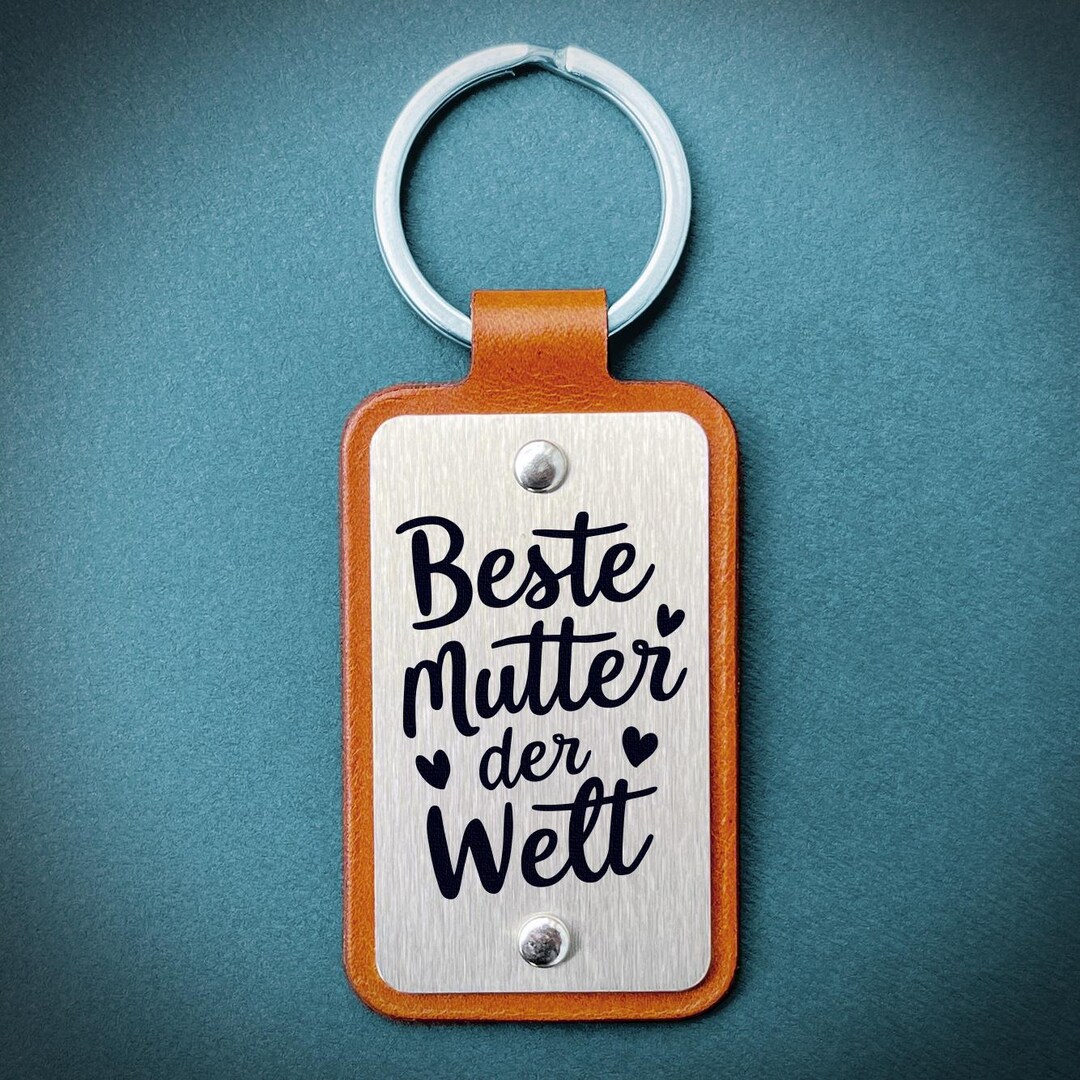 Beste Mutter Der Welt Schlüsselanhänger, Personalisierter ...