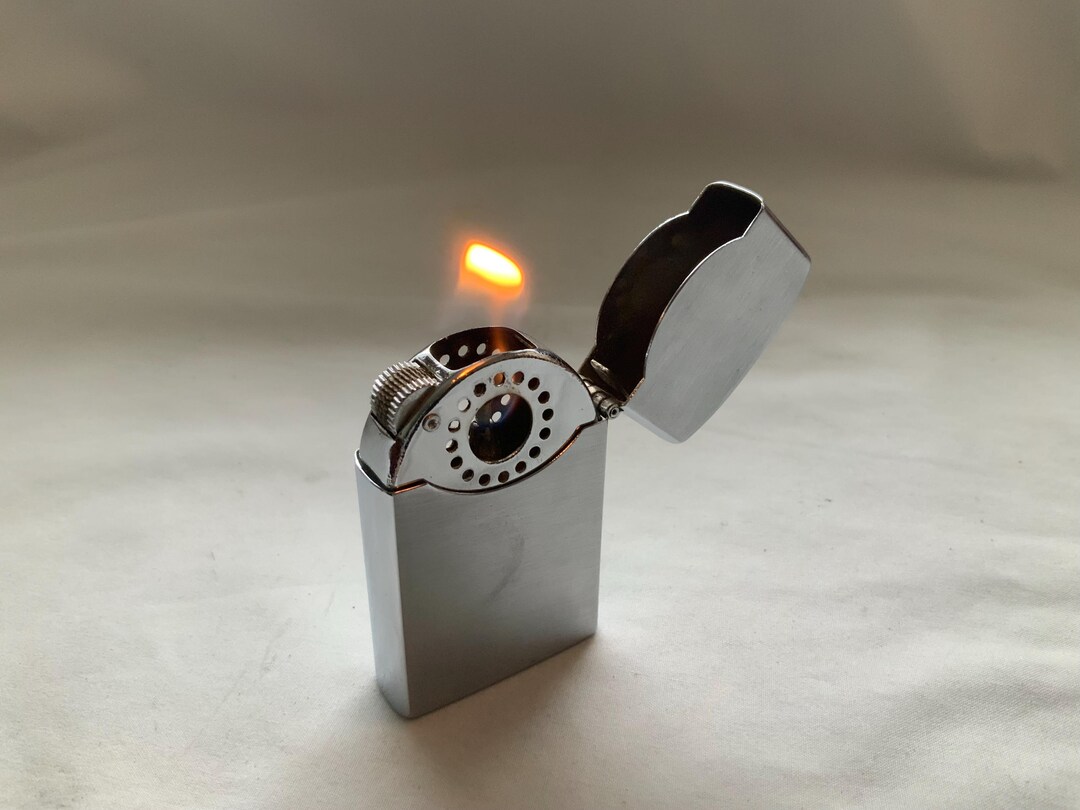 Vintage Fisher Tri-lite Pipe Petrol Pocket Lighter - Etsy