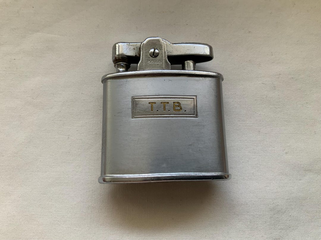 Old Vintage 1960’s Ronson Standard Chrome Petrol Pocket Lighter - Etsy