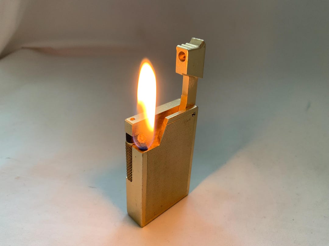 Old Vintage 1960’s Cygnus Gilded Roller Gas Petrol Pocket Lighter - Etsy
