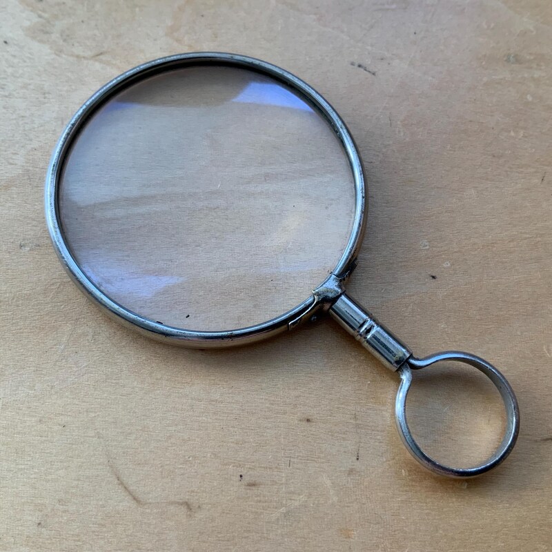 Antique Magnifying Glass - Etsy