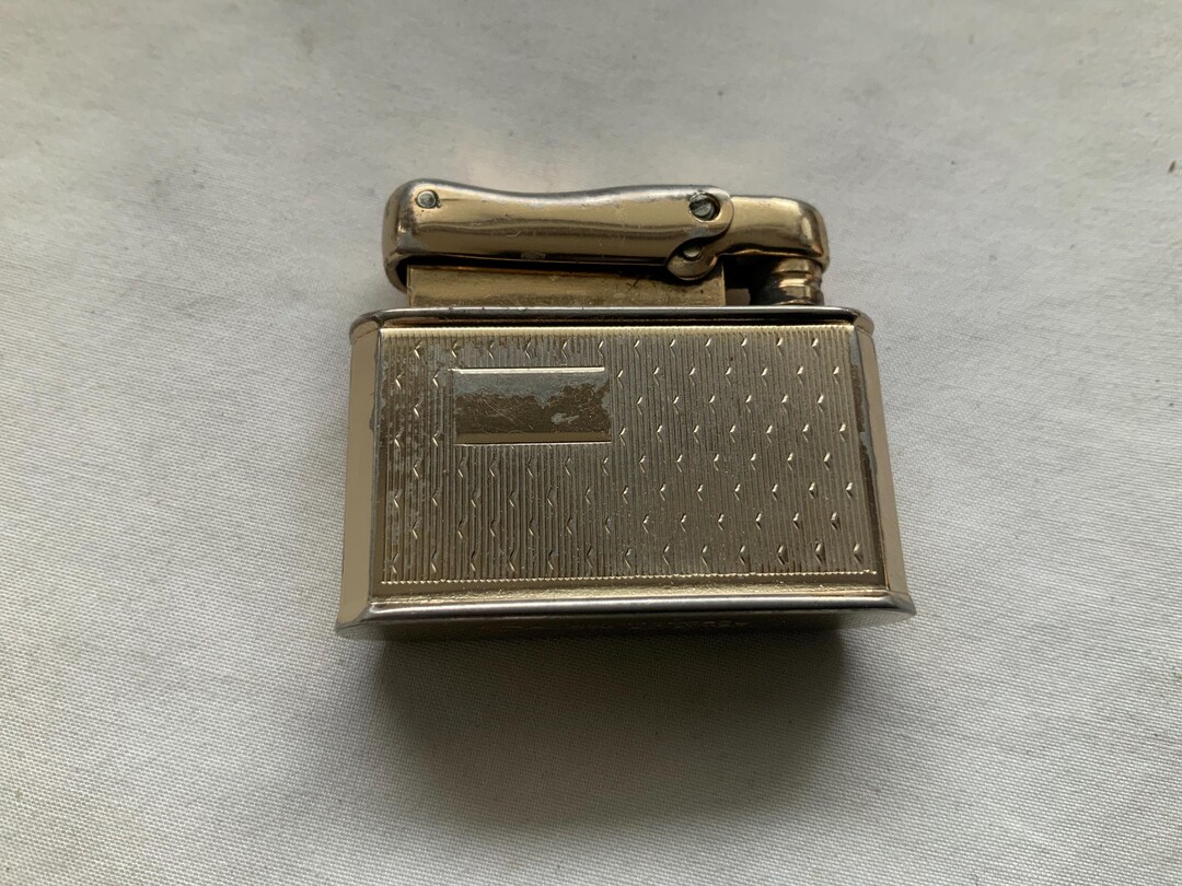 Old Vintage 1940s Colibri Monopol Gilded Petrol Pocket Lighter - Etsy
