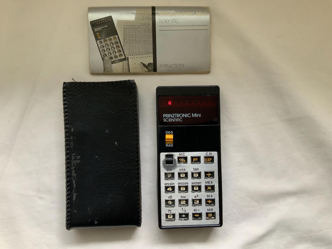 Prinztronic Mini Scientific Calculator With Slip Wallet Case & Booklet ...
