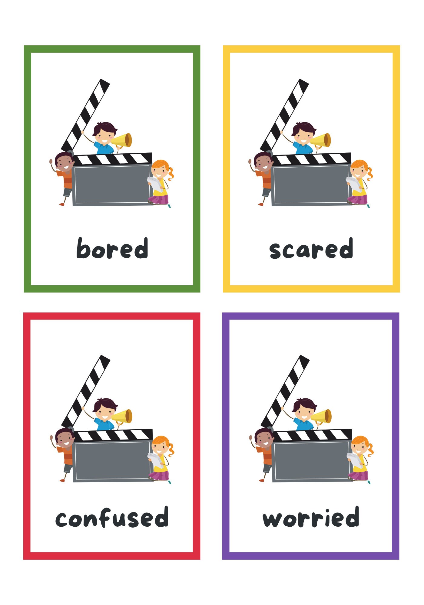 ESL, 4 Different Activities, Free Video, Montessori, Learning Material ...