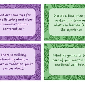 Encouraging Self-expression and Building Conversational Skills ESL 20 ...