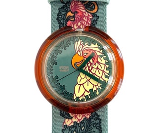 Vintage Swatch Watch 1995 POP Fun Comic Swatch Unworn Limited Artist ...