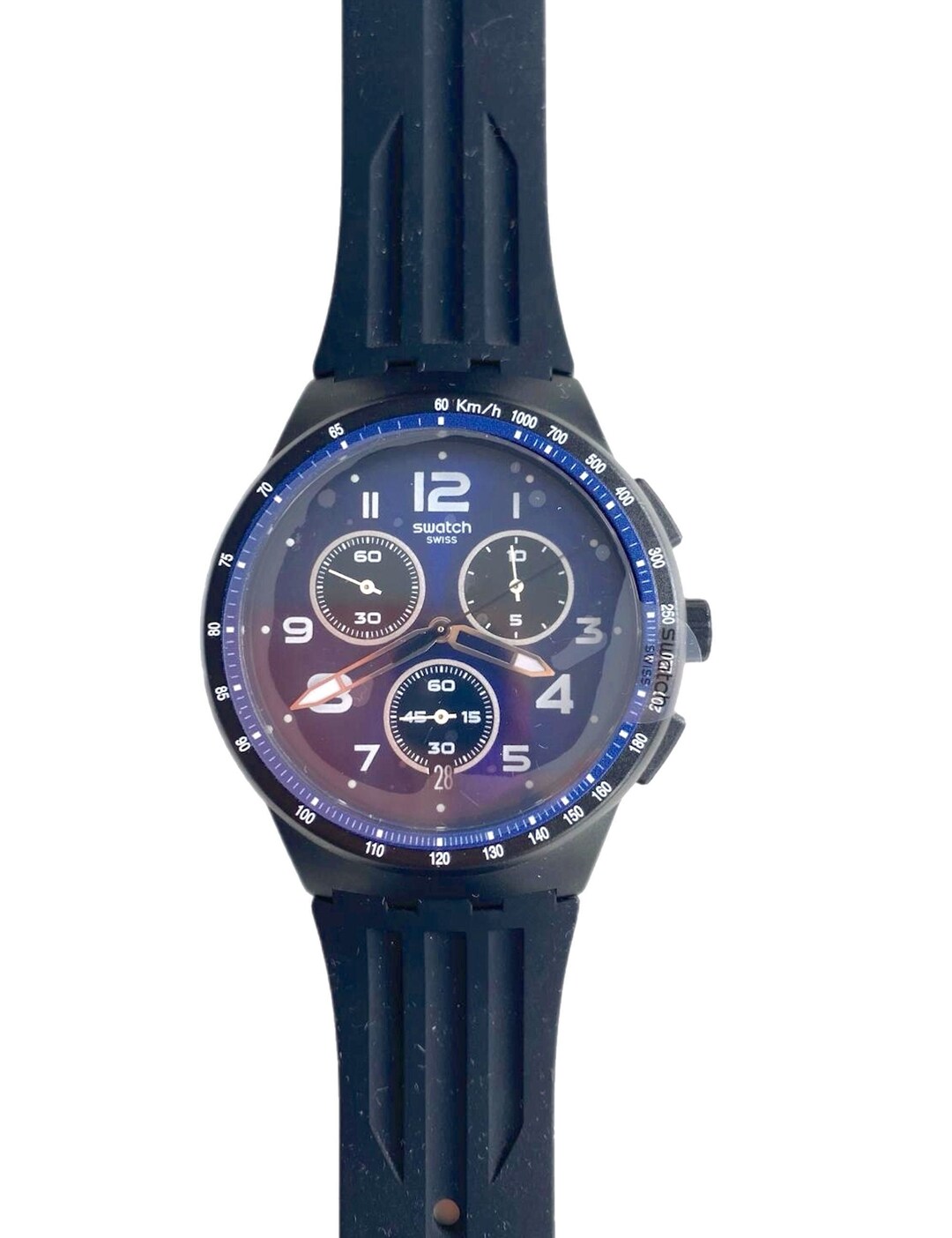 Swatch Chrono Plastic 42mm - NITESPEED SUSB402 - Unworn Mint Condition ...
