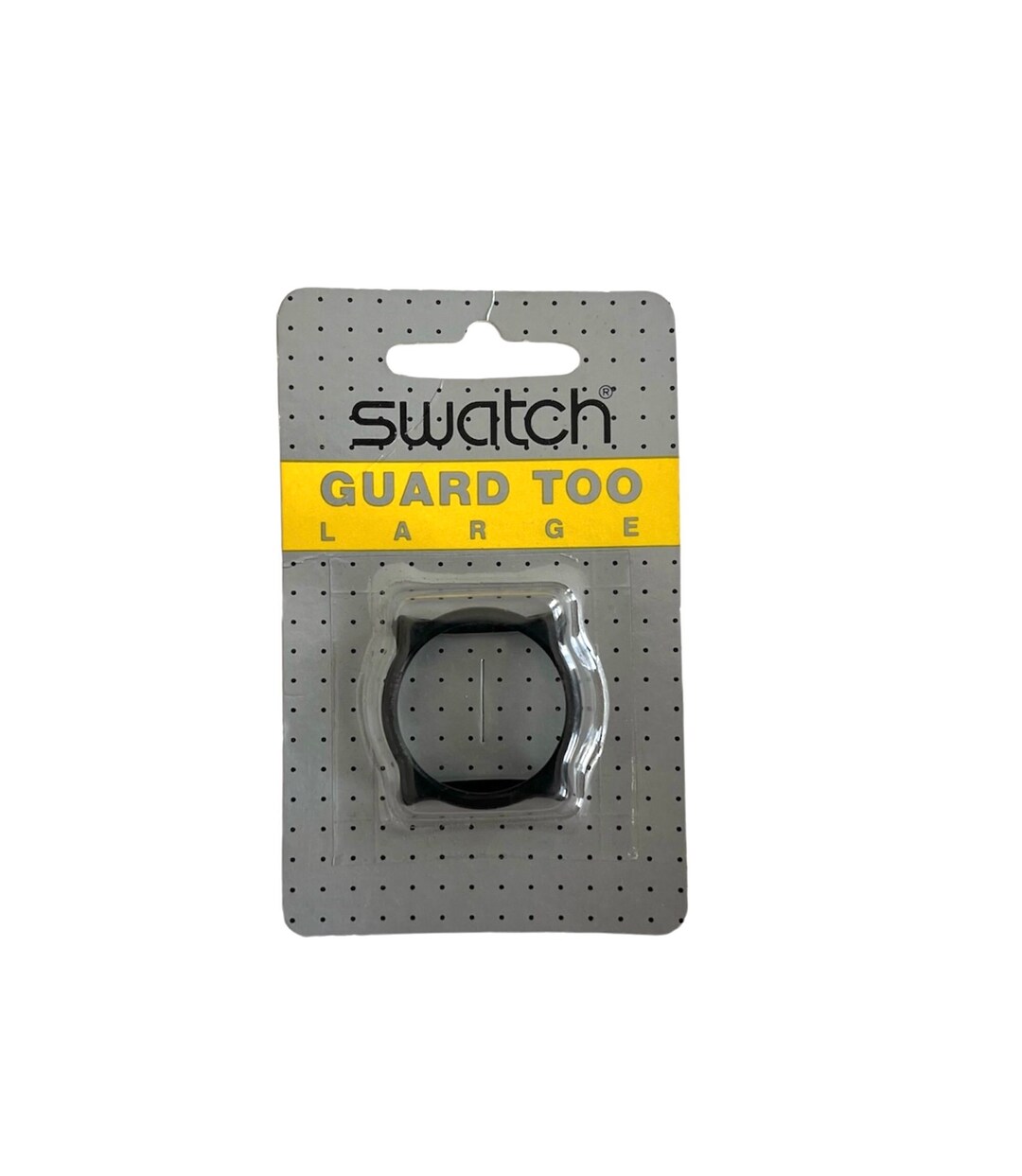 Vintage Swatch 34mm Gent GUARD TOO Large - Black Color - New and Unused ...