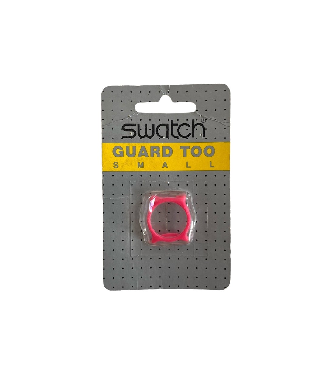 Vintage Swatch Guard for Swatch Lady 25mm GUARD TOO Small Pink Color New and Unused in Unopened ...