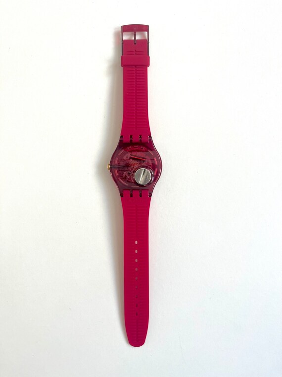 Swatch New Gent 41mm - new in box - RUBY RINGS SUOP11… - Gem