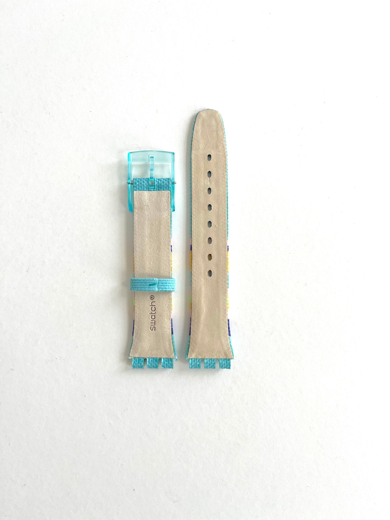 Original Vintage Swatch 17mm Leather Replacement Strap for Swatch Gent ...