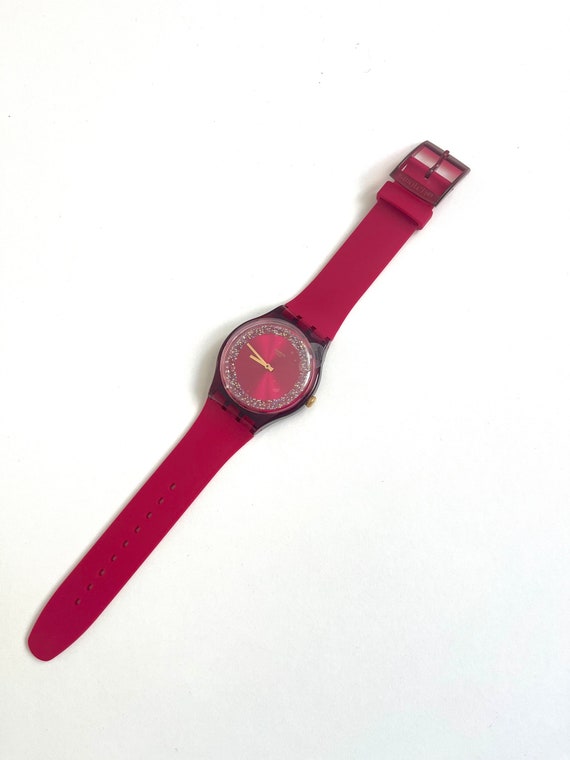 Swatch New Gent 41mm - new in box - RUBY RINGS SUOP11… - Gem
