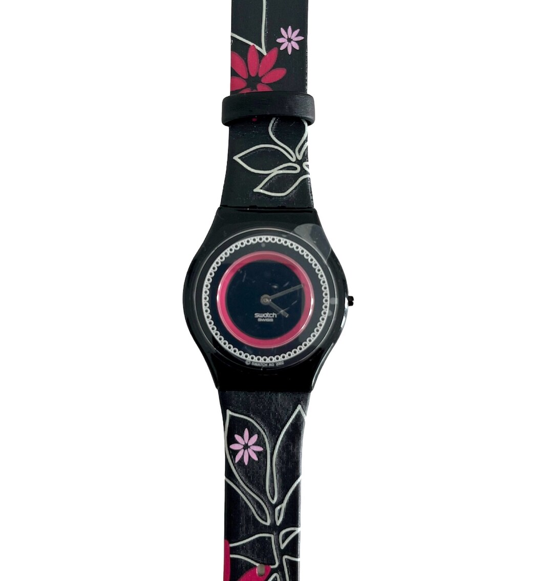Vintage 2003 Swatch Skin 34mm Watch - JARDIN D'ORIENT SFB130 - Unworn ...