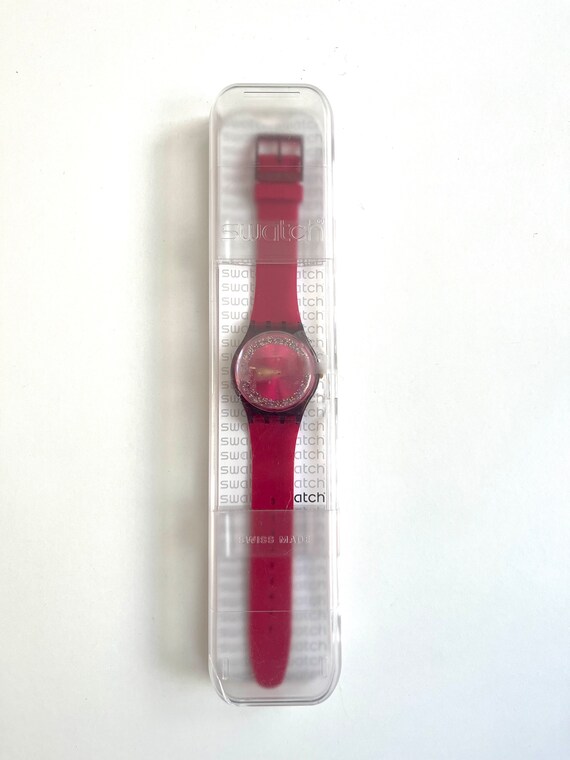Swatch New Gent 41mm - new in box - RUBY RINGS SUOP11… - Gem