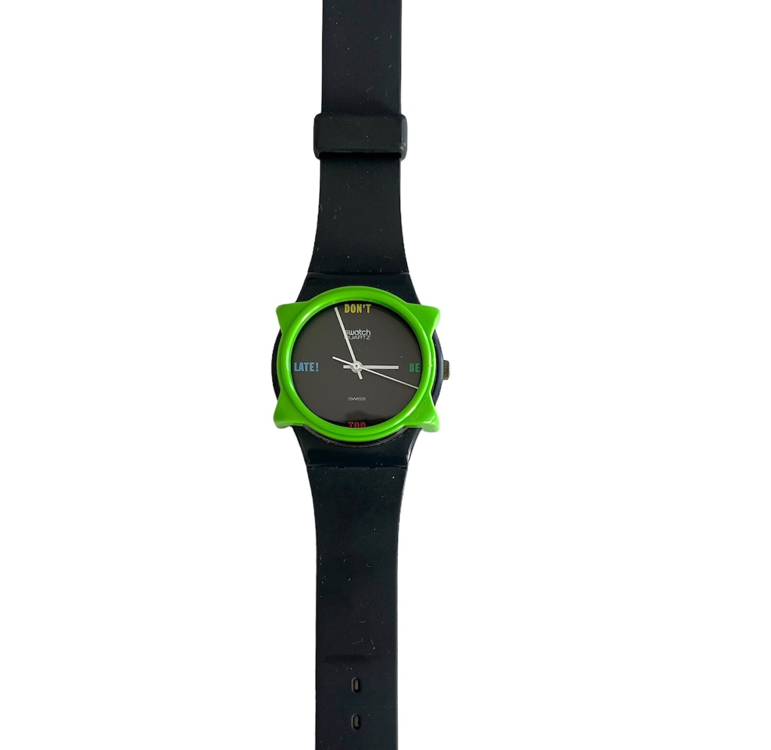 Vintage Swatch Gent GUARD TOO Large 34mm Green Color New and Unused ...