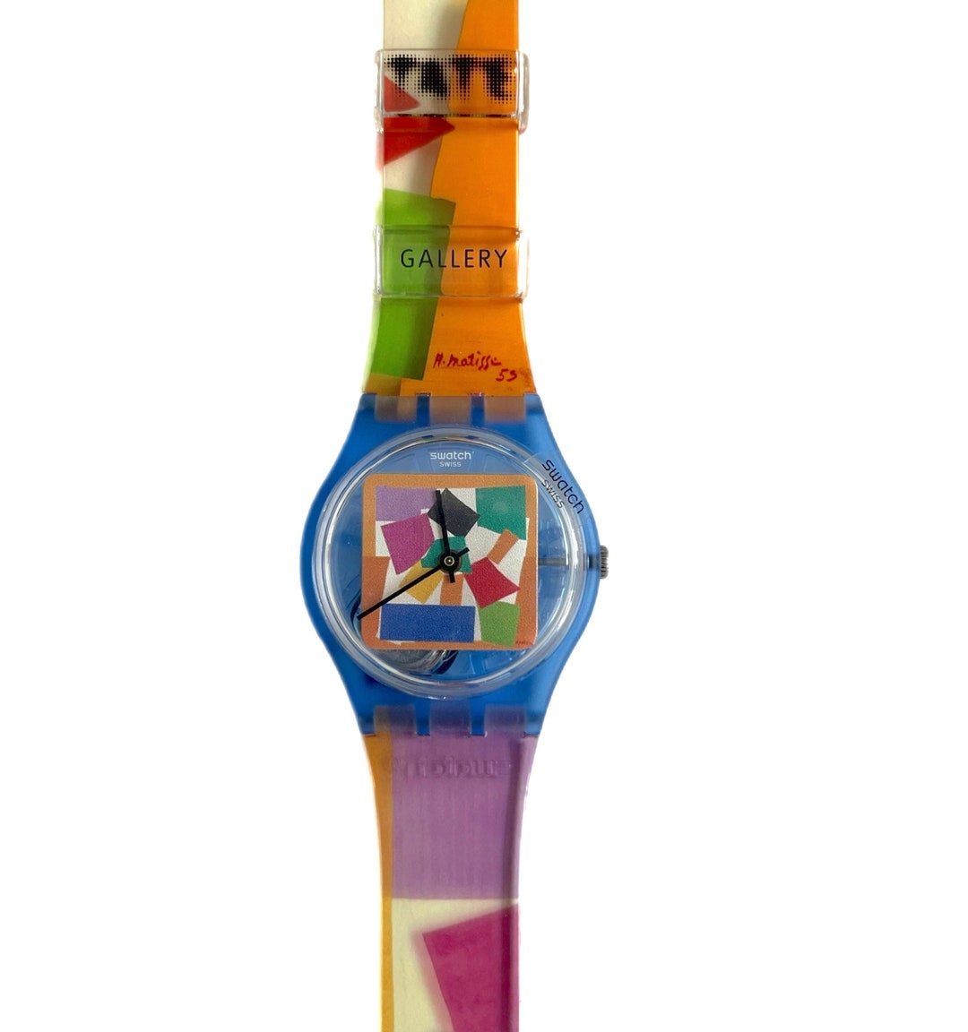 Swatch Gent Special MATISSE'S SNAIL 34mm Watch SO28Z127 - Swatch X Tate ...