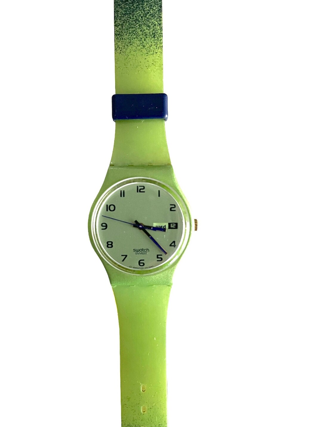 Vintage 1998 Swatch Gent 34mm Watch - PAVO REAL GG706 - Unworn Mint ...