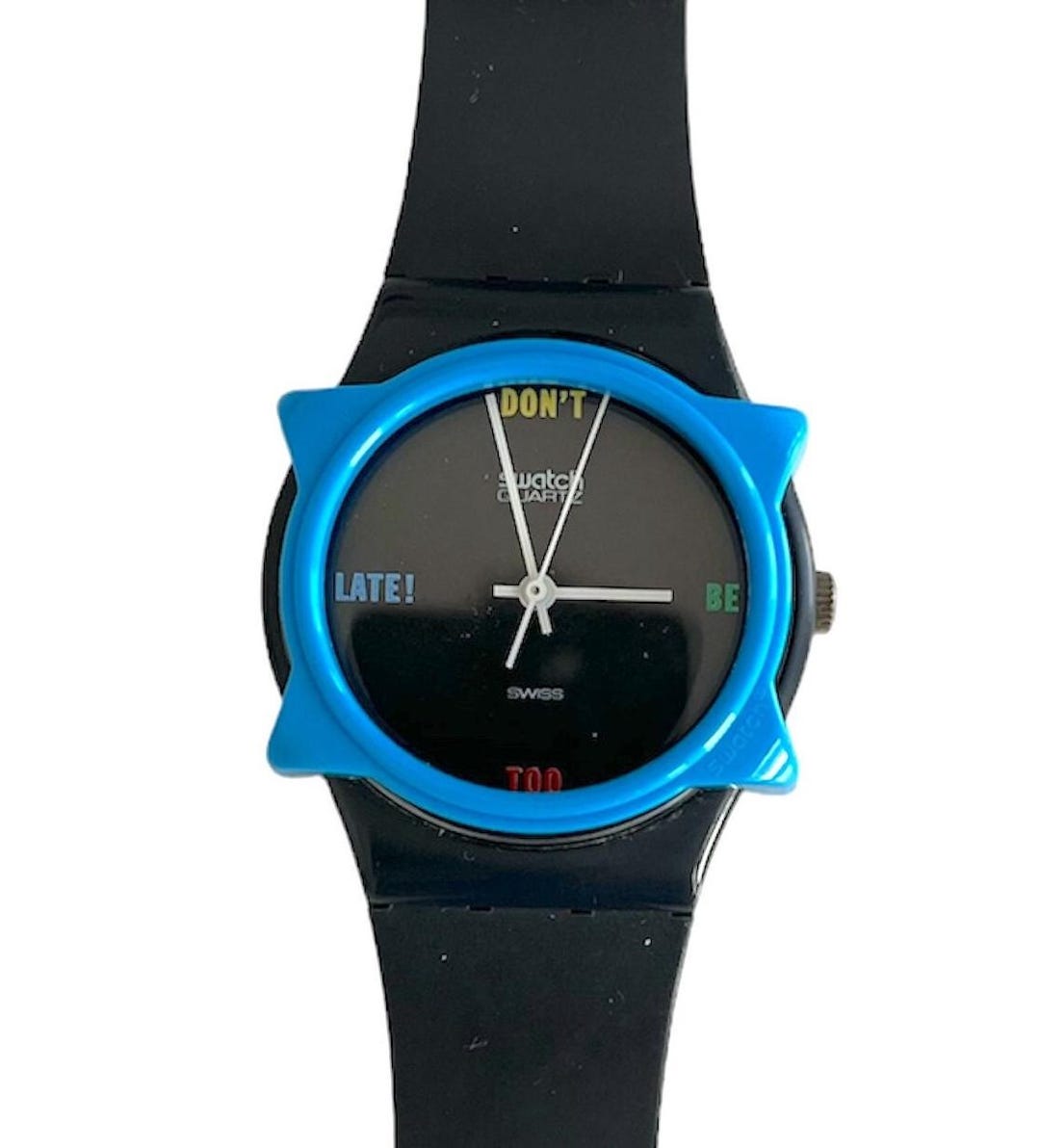 Vintage Swatch Guard for Gent Original 34mm - GUARD TOO - Light Blue ...