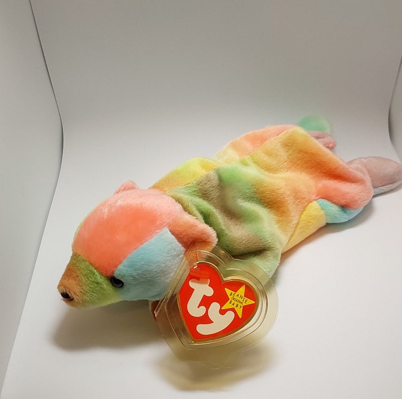 TY Beanie Baby Sammy Fortune Mel Hope Aurora Almond China Mandy Cubbie ...