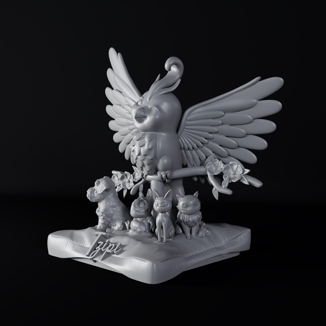 Personalized Spirit Animal Statue Gift, Perfect Birthday Gift, Custom ...