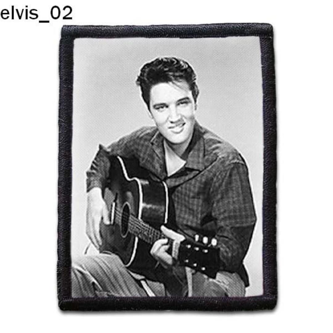 Elvis Embroidered Patch Badge Applique Iron on 114708 - Etsy