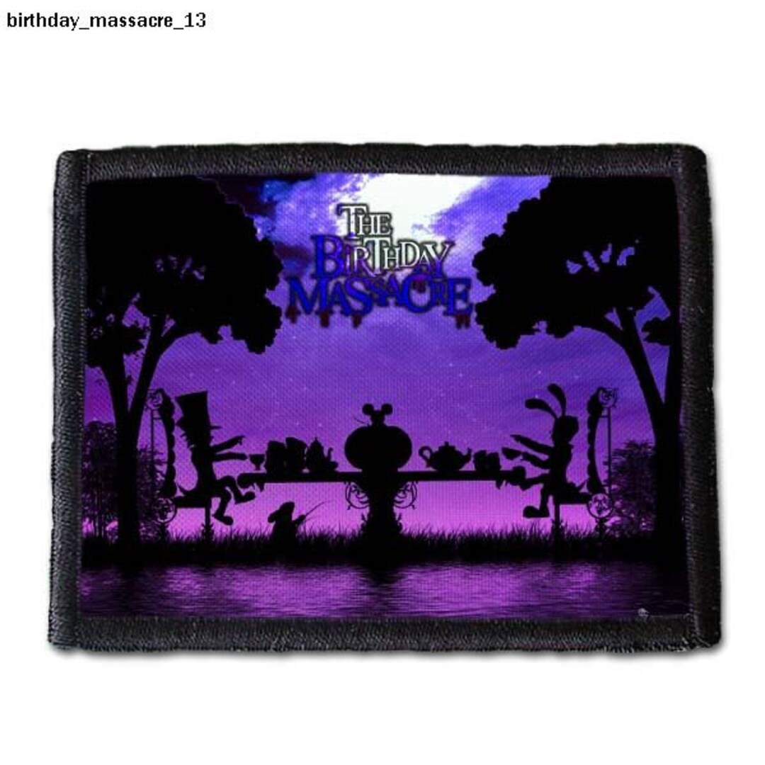 Birthday Massacre Sublimated Patch Badge Applique Iron on 111631 - Etsy