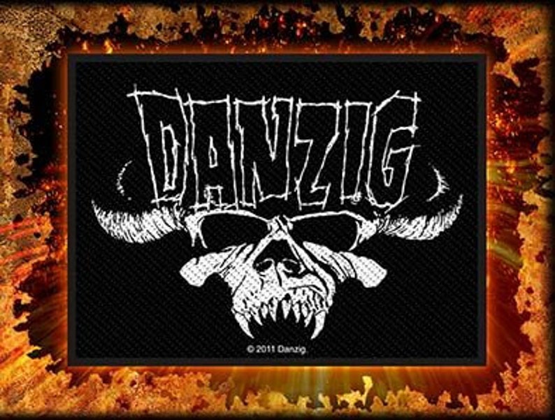 Danzig Embroidered Patch Badge Applique Iron on 113345 - Etsy