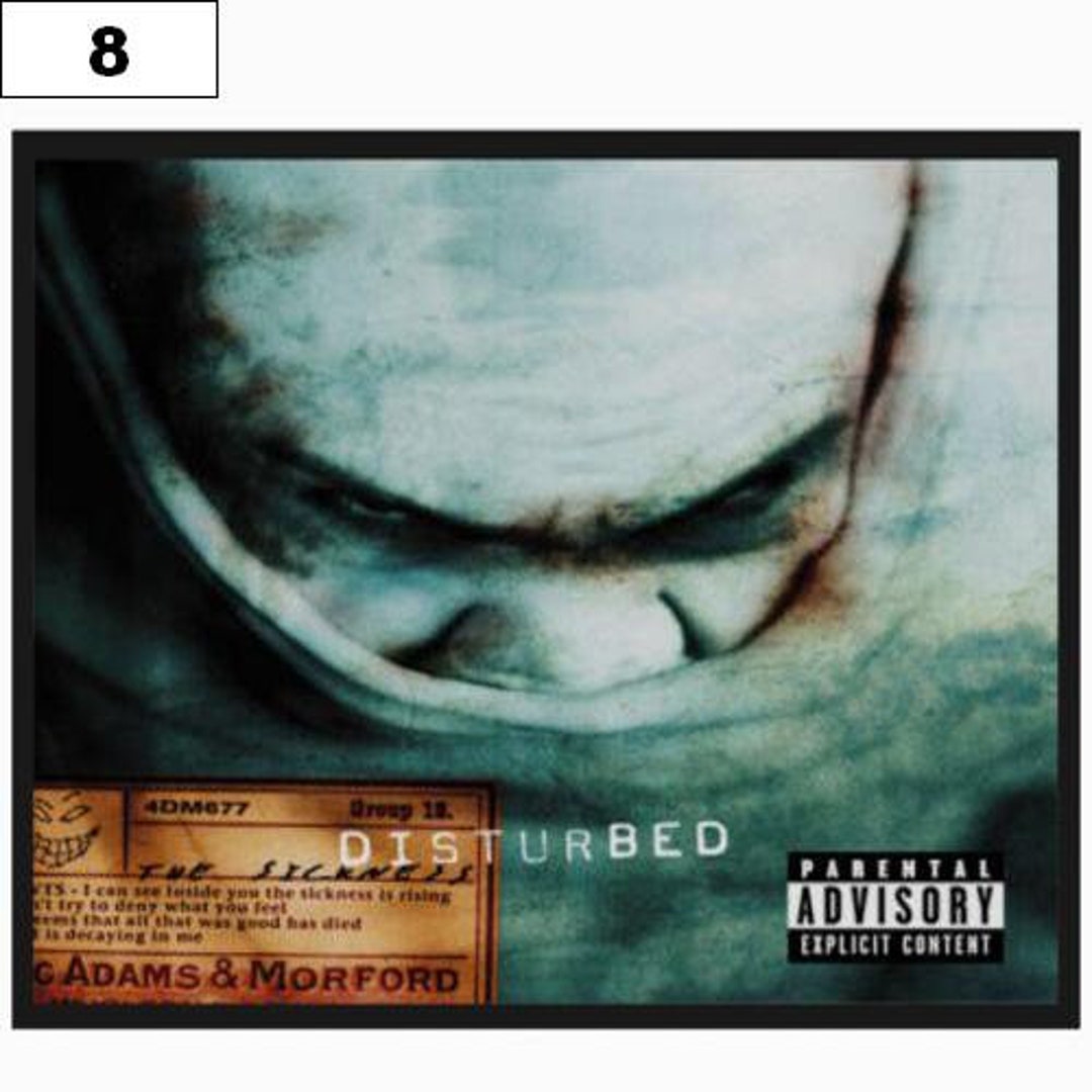 Disturbed the S 90 Sublimated Patch Badge Applique Iron on 114392 - Etsy