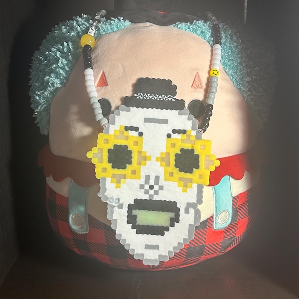Mini Perler Bead Necklace - Etsy
