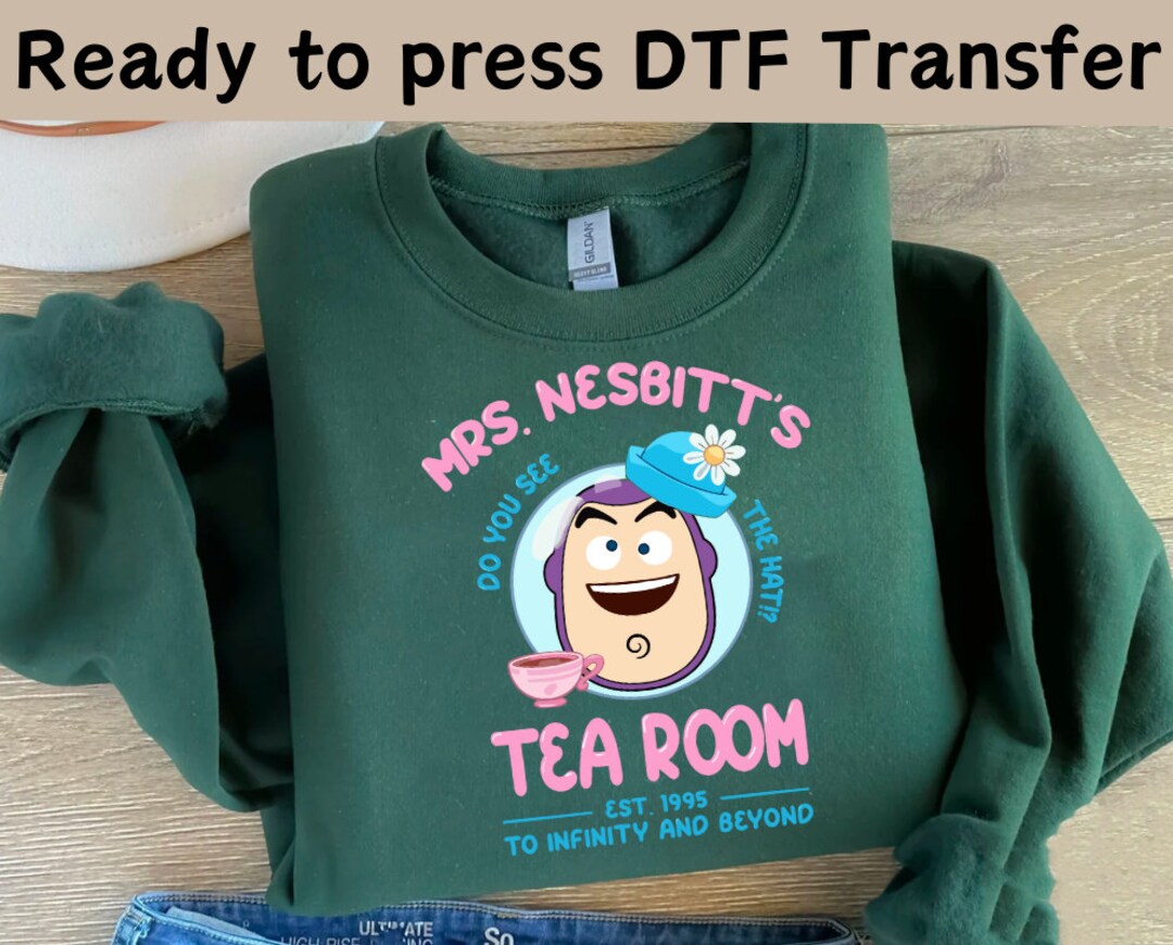 Buzz Lightyear Mrs Nesbitt’s Tea House to Infinity and Beyond DTF ...