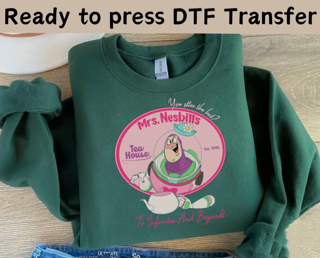 Buzz Lightyear Mrs Nesbitt’s Tea House to Infinity and Beyond DTF ...
