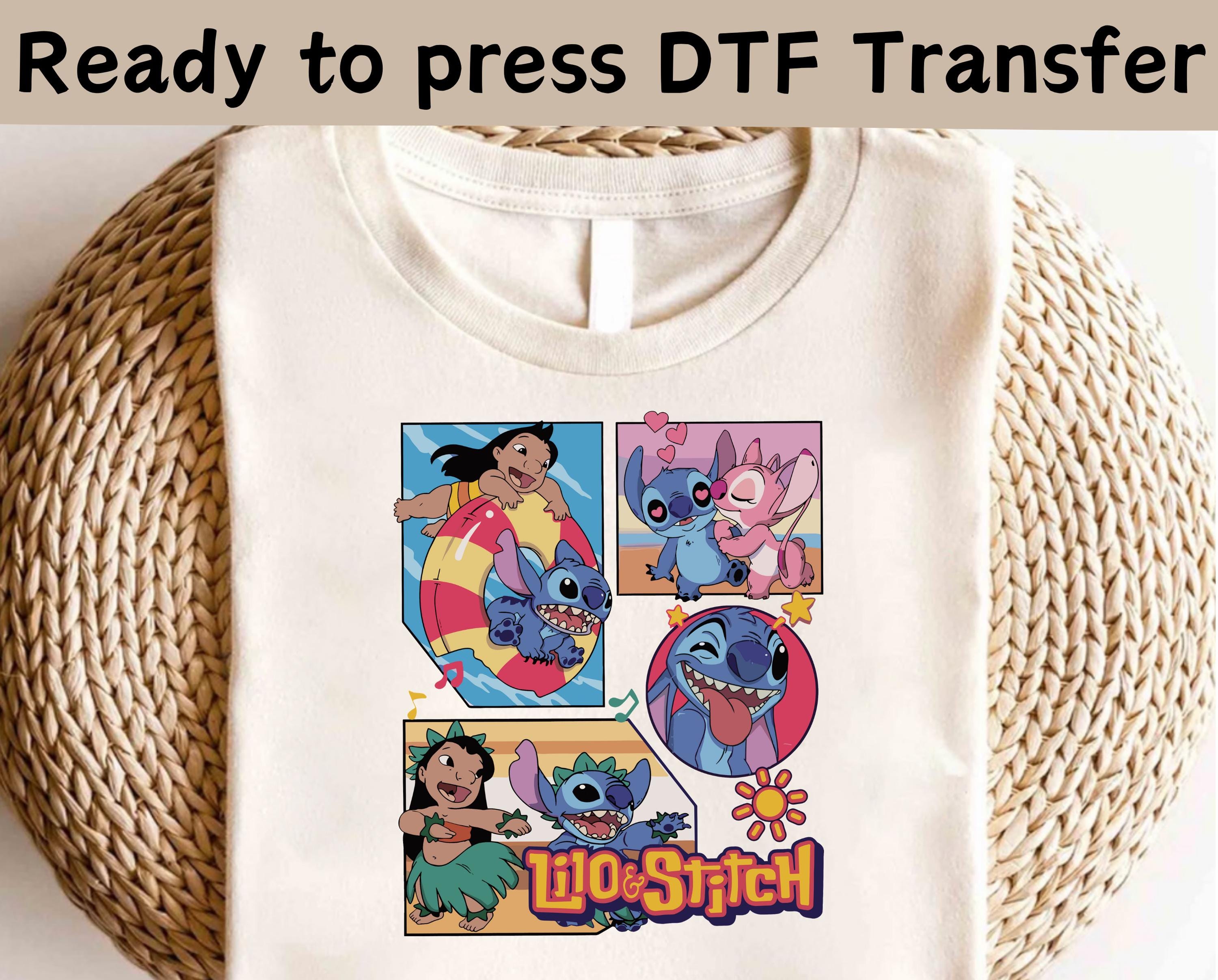 Disney Lilo and Stitch DTF Transfer, Lilo and Stitch Shirt, Disney ...