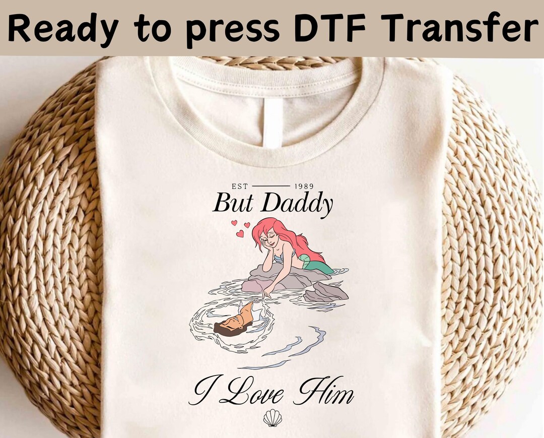 Disney the Little Mermaid but Daddy I Love Him DTF, Little Mermaid ...