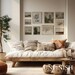 Antique Neutral Gallery Wall Art SET of 10 | Vintage Rustic Home Decor ...