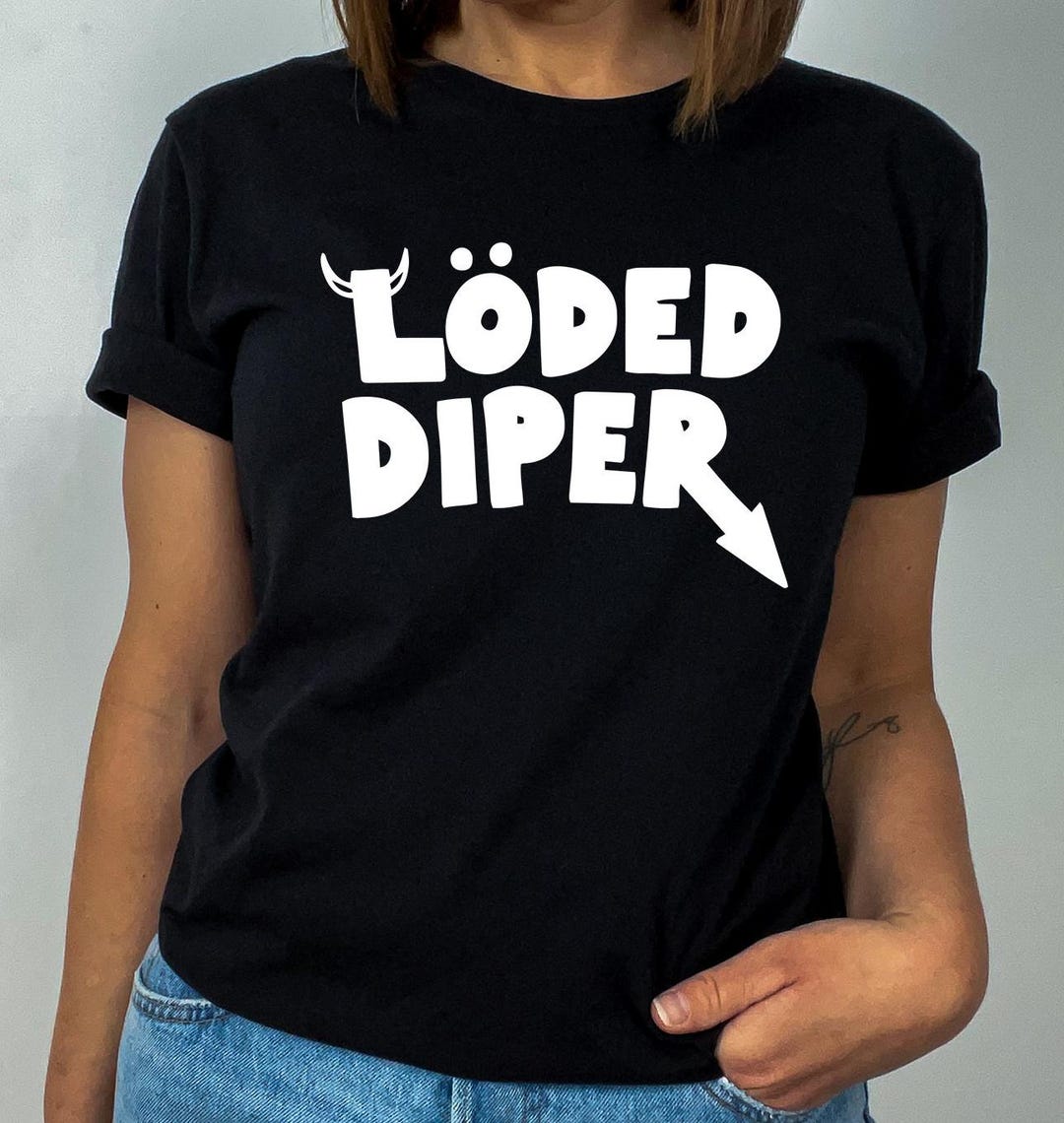 Loded Diper Shirt Sweatshirt Hoodie,vintage Look Tee,diary of a Wimpy ...