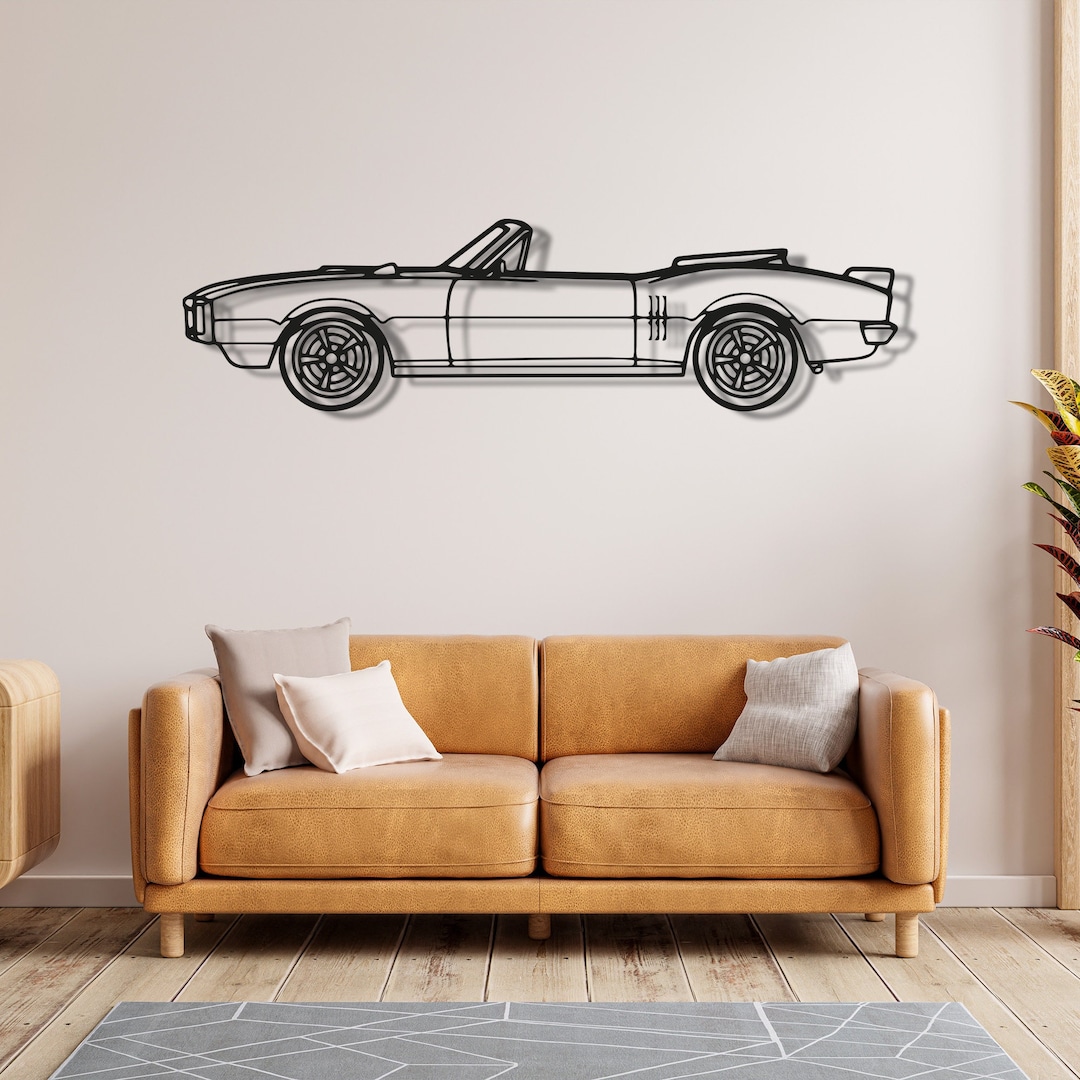 Firebird Theme Metal Wall Art , Firebird Metal Garage Sign , Firebird ...