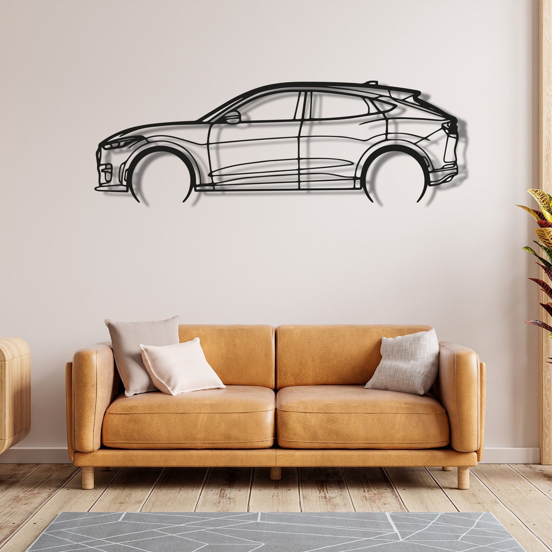 Car Metal Wall Art , Car Theme Garage Sign , Car Gift Metal Decor , Car ...