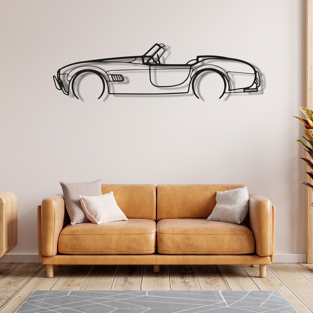 Cobra Theme Metal Wall Art , Cobra Metal Garage Sign , Cobra Gift Metal ...