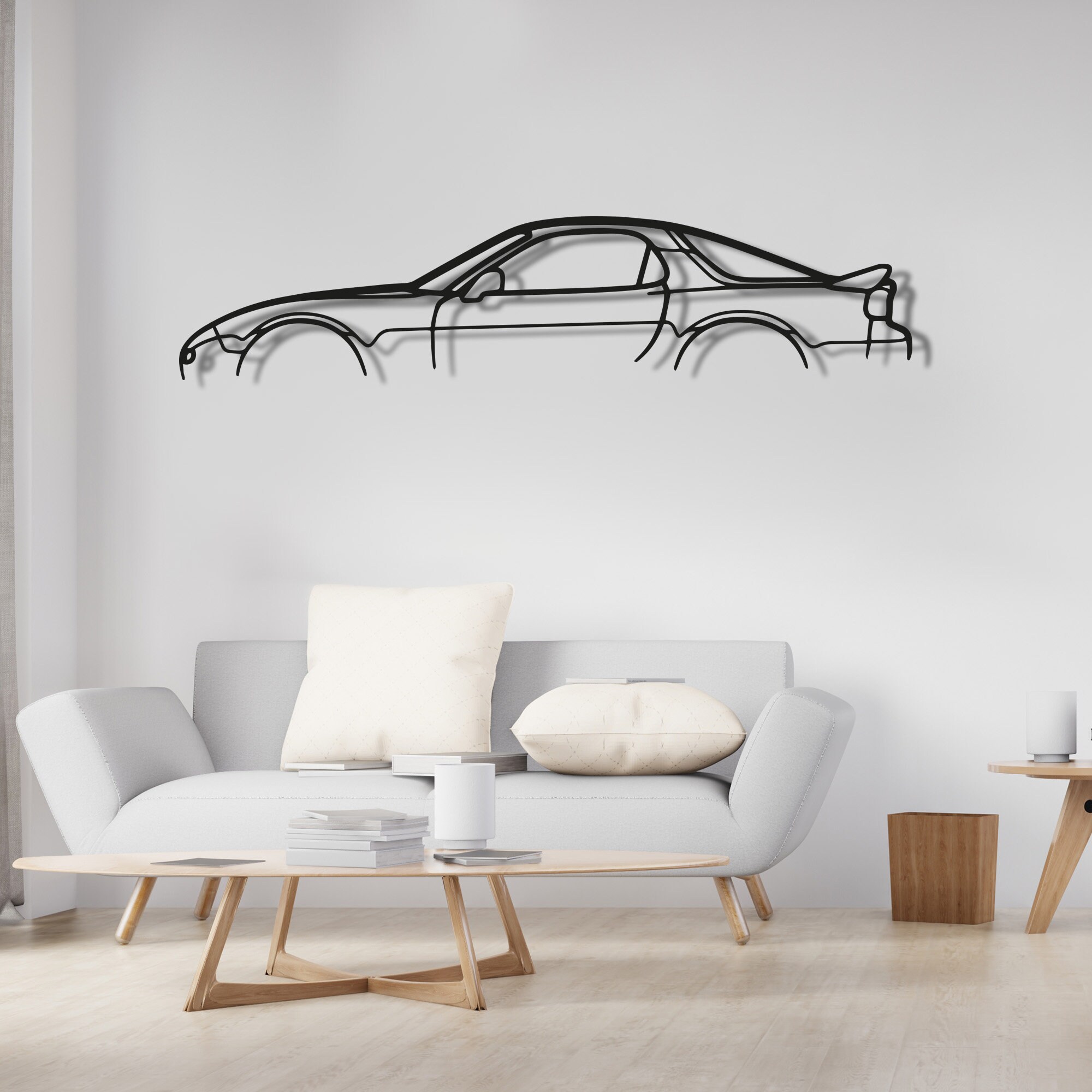 Rx-7 Fd Theme Metal Wall Art , Rx-7 Fd Gtu Metal Garage Sign , Rx-7 Fd ...