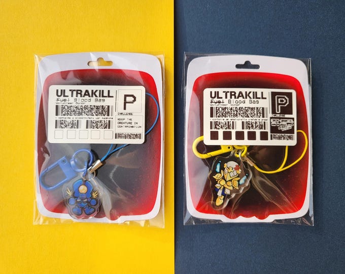 ULTRAKILL Small Keychains - Etsy