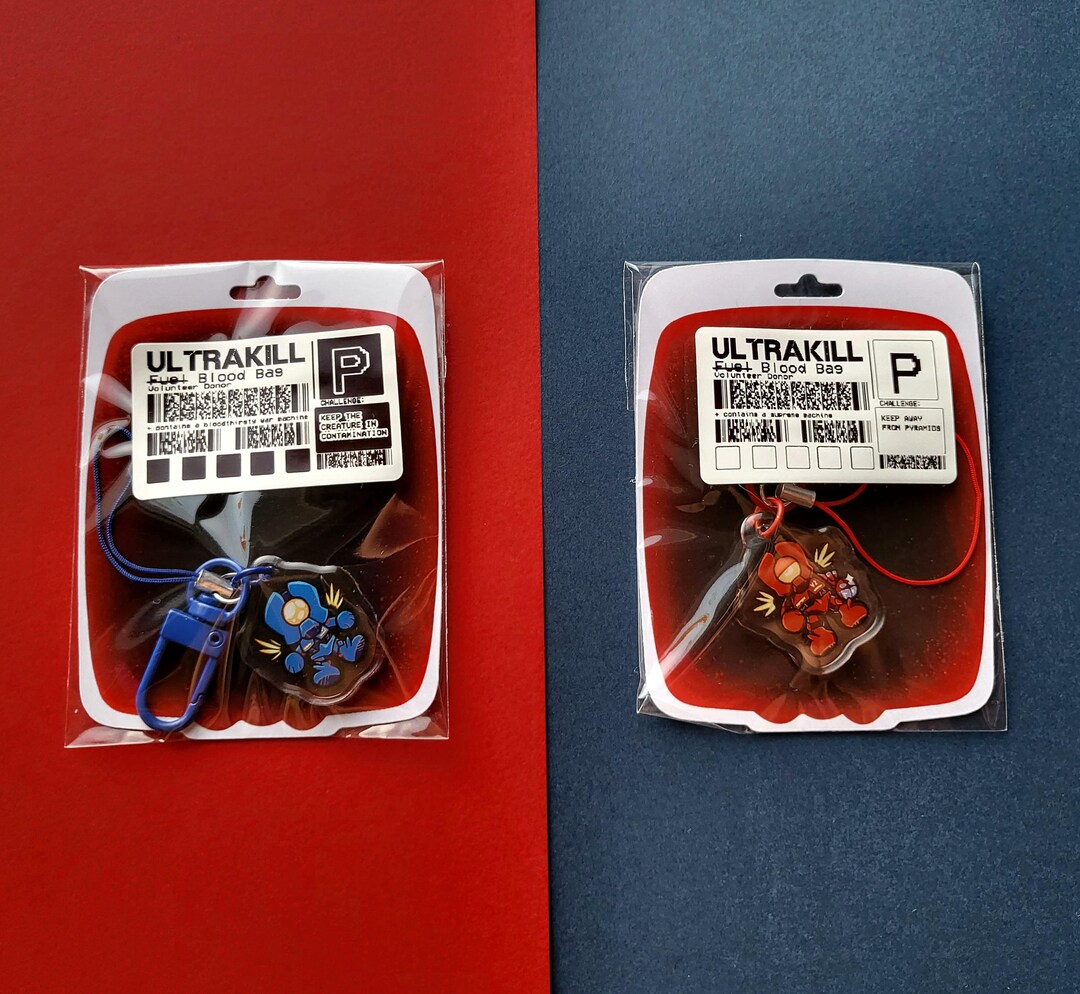 ULTRAKILL Small Keychains V1 and V2 - Etsy