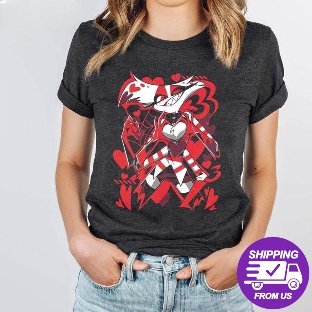 Niffty Shirt, Hazbin Hotel Niffty Shirt, Hazbin Hotel Characters Unisex ...