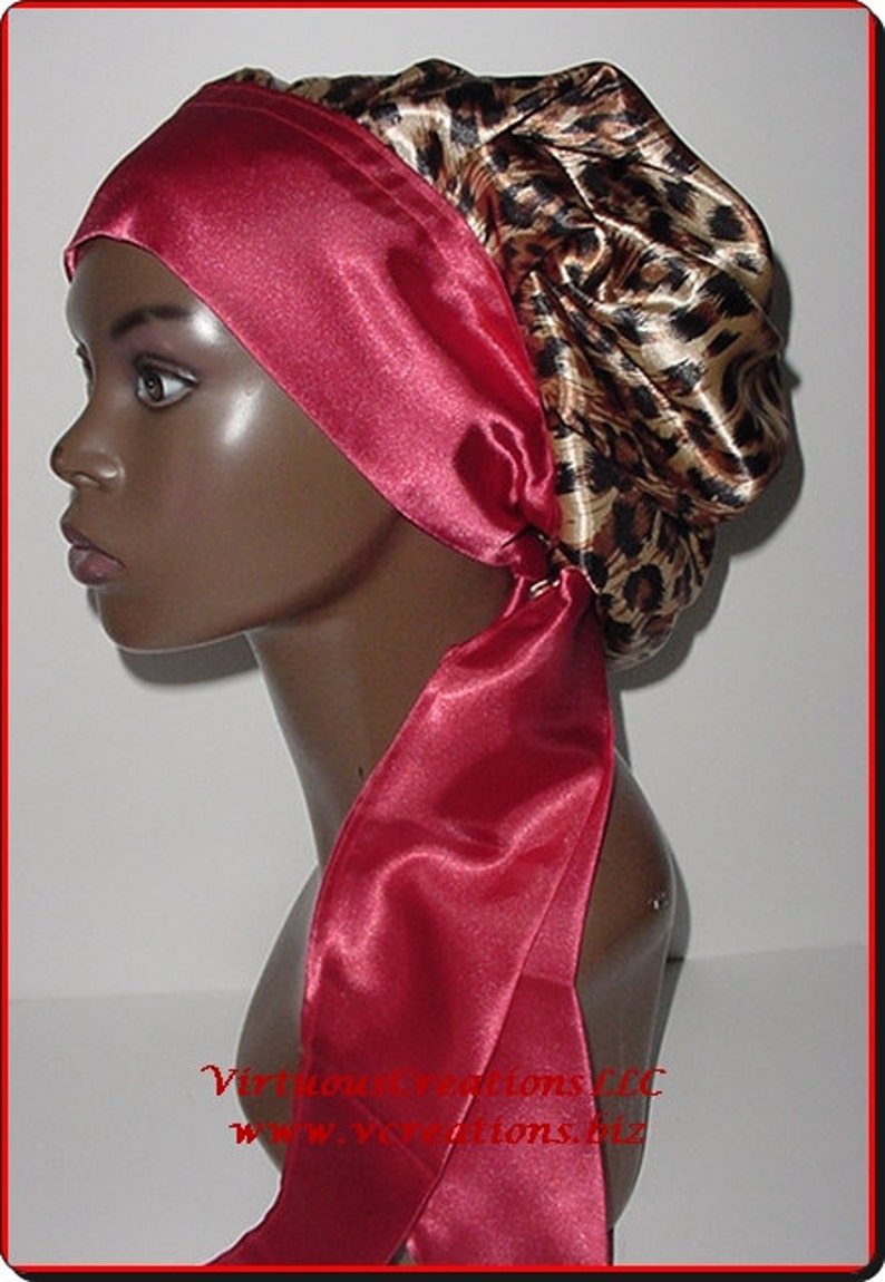 Satin Braid Locs Sleep Bonnet Cap Scarf Head Wrap Single | Etsy