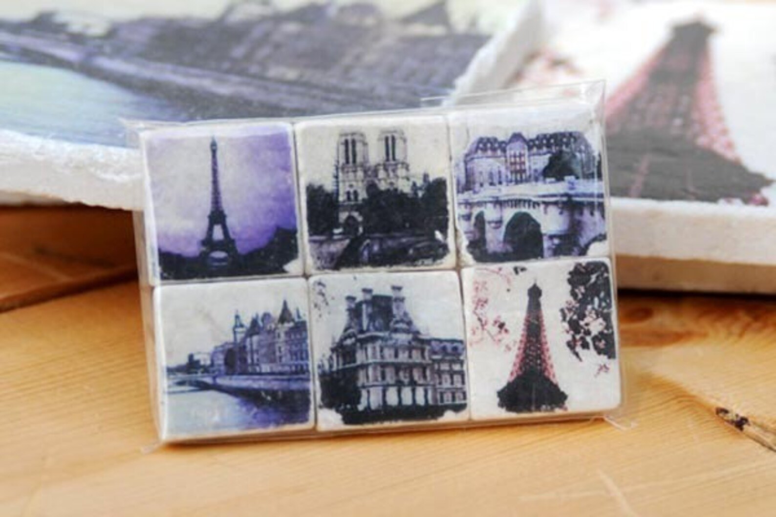 Paris Magnet Collection Set of 6 - Etsy