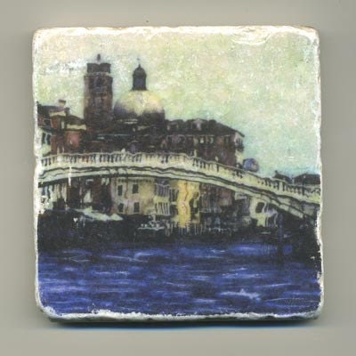 Scalzi Bridge in Venice Italy Original Coaster | Etsy
